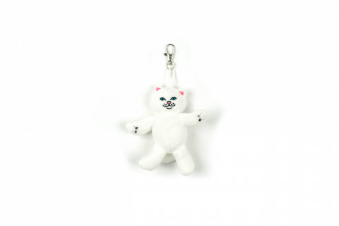 RipnDip Lord Nermal Plush Keychain (White) - GLAB.VN