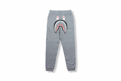 Bape Shark Sweatpants Grey - GLAB.VN
