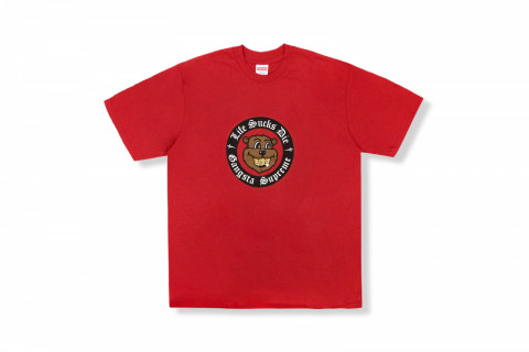 Supreme Life Sucks Die Tee Red - GLAB.VN