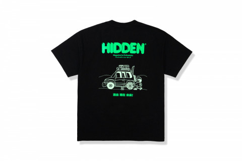 Hidden NY Masthead Tee Black - GLAB.VN