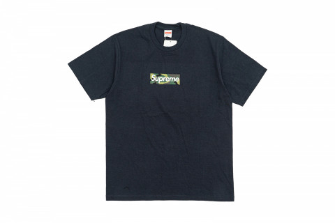 Supreme Box Logo Tee (FW23) Navy - GLAB.VN