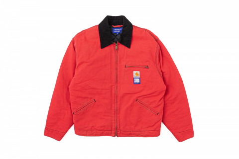 Carhartt WIP x Paccbet Detroit Jacket Red - GLAB.VN