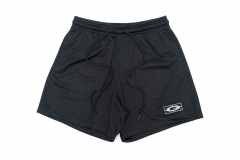 GLAB EMB Logo Mesh Shorts Black - GLAB.VN